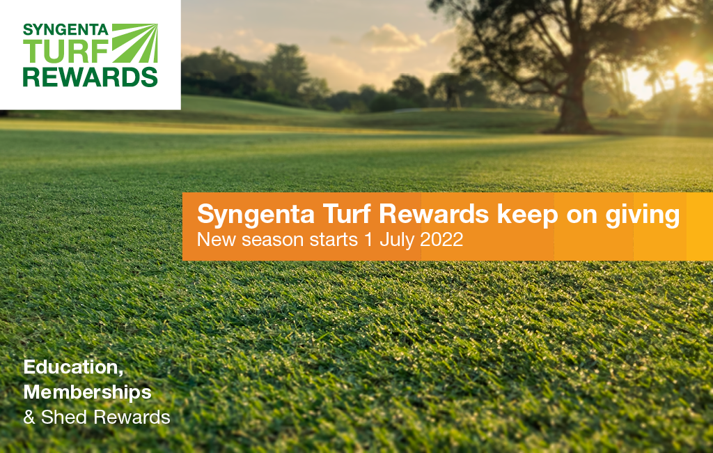 Syngenta Turf Rewards keep on giving | Syngenta Turf & Landscape